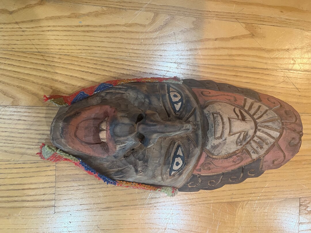 Large South American Mask - Etsy