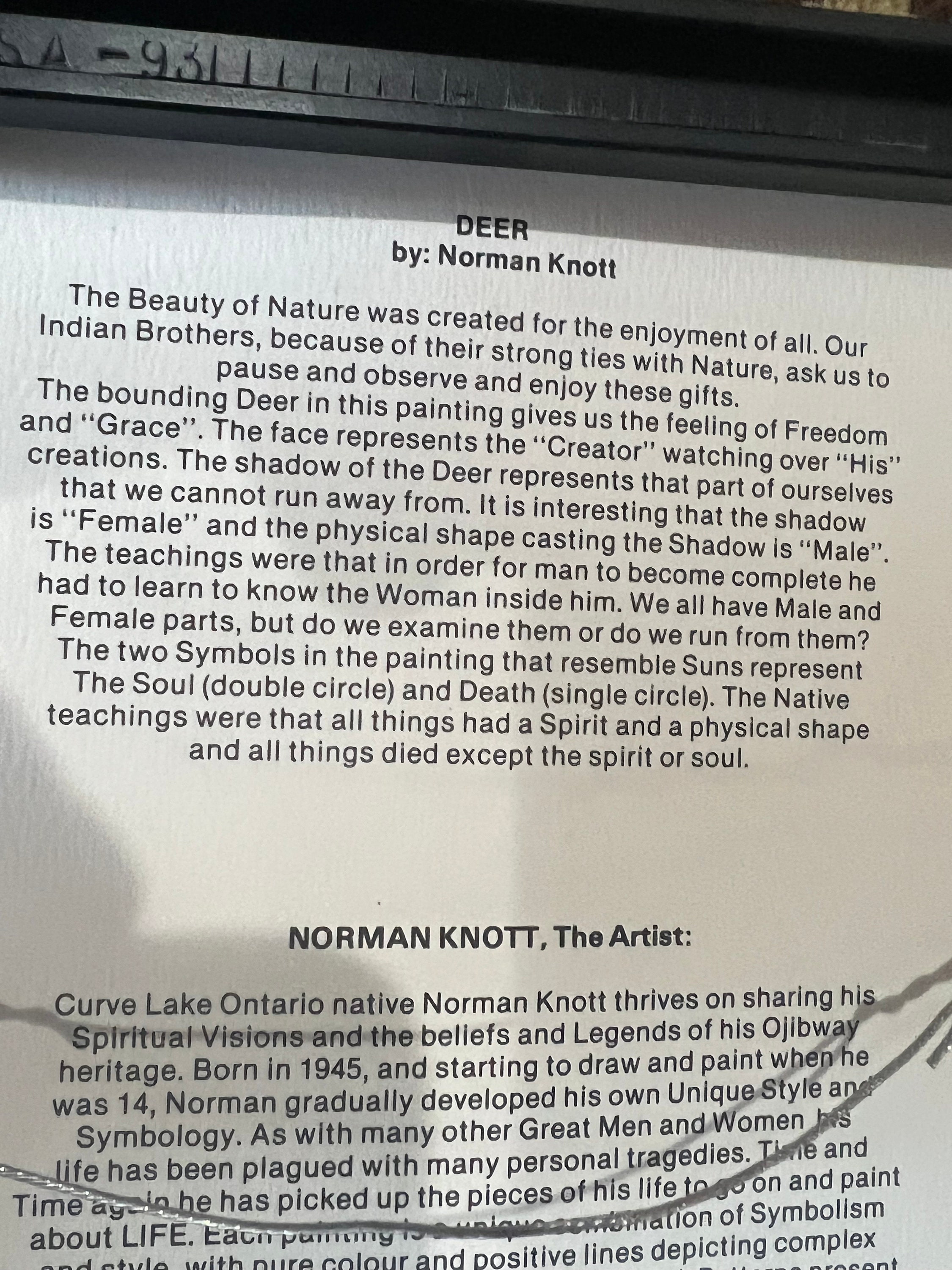 DEER by Norman Knott - Etsy Canada