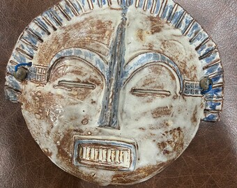 Ceramic Mask Wall Art - Etsy