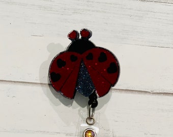 Lady Bug Badge - Etsy
