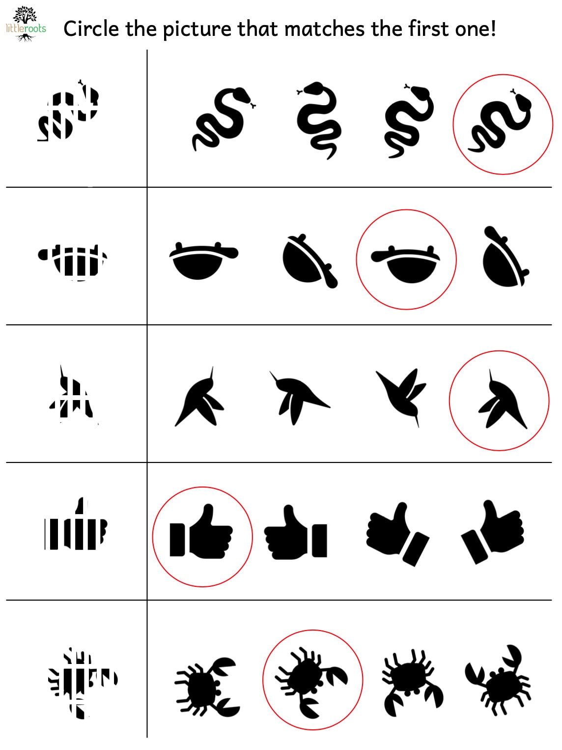 Visual Perception visual Closure Worksheets Printable/digital ...