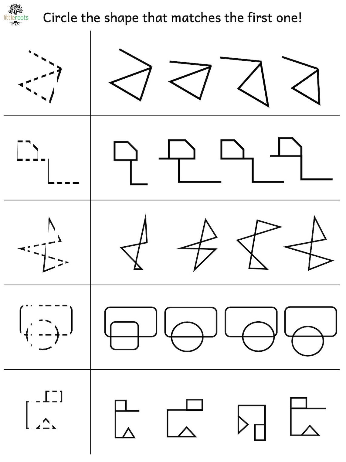 Visual Perception visual Closure Worksheets Printable/digital ...