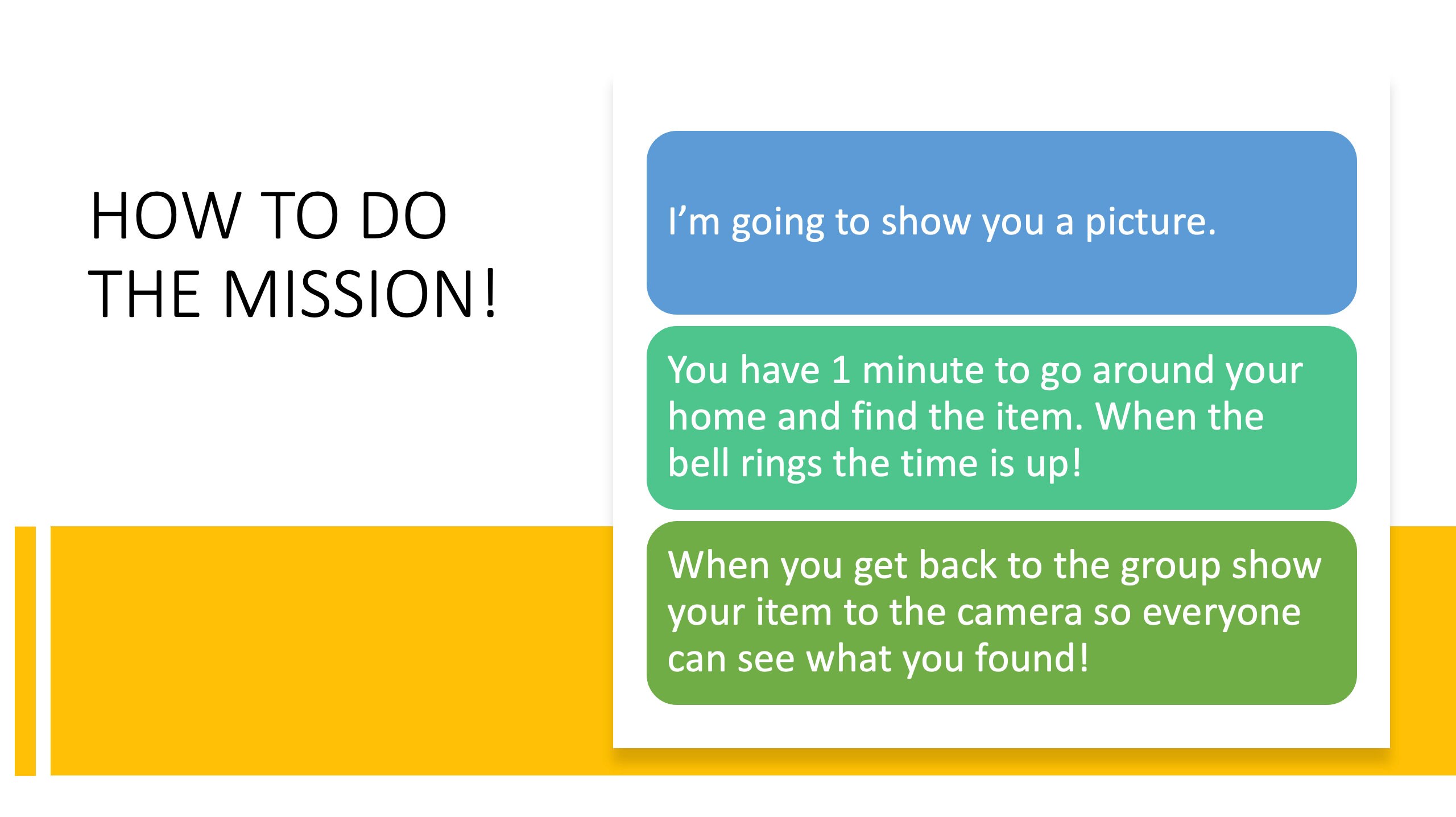 Virtual Scavenger Hunt With Pictures & Scoreboard Powerpoint Game Zoom ...