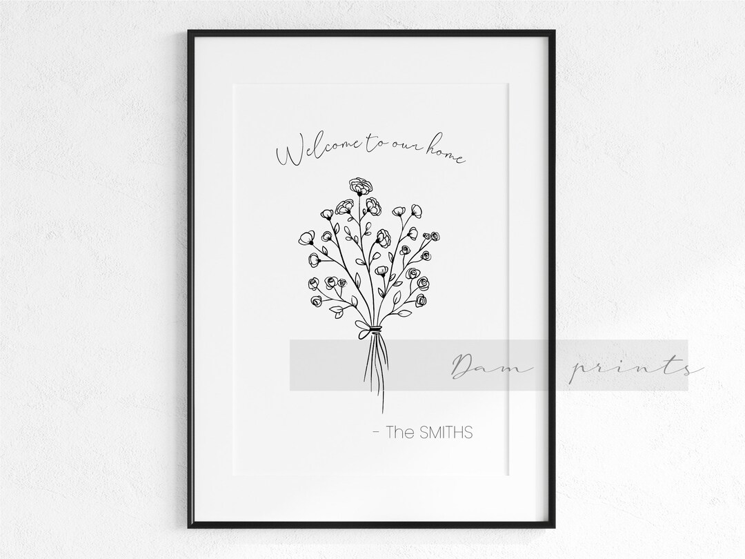 Welcome to Our HOME | Our FAMILY | Personalised Special Dates ...