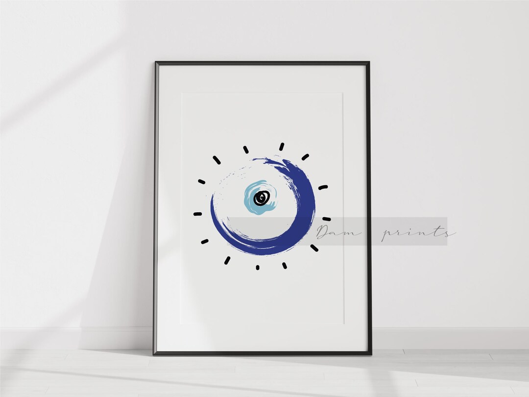 Evil Eye Abstract | Nazar | Turkish Eye | Greek Eye | Amulet | Physical ...