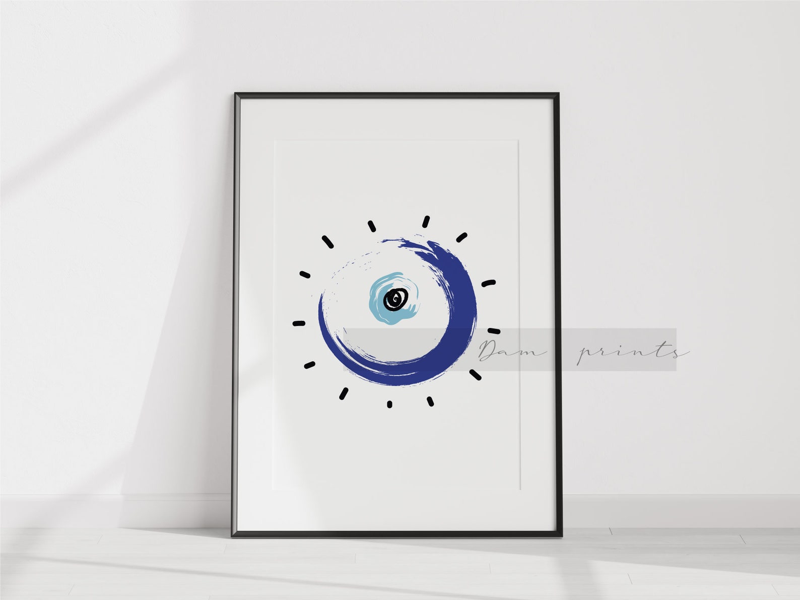 Evil Eye Abstract | Nazar | Turkish Eye | Greek Eye | Amulet | Physical ...