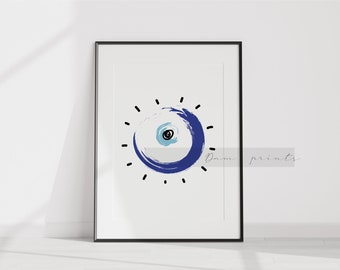 Evil Eye Art | Etsy