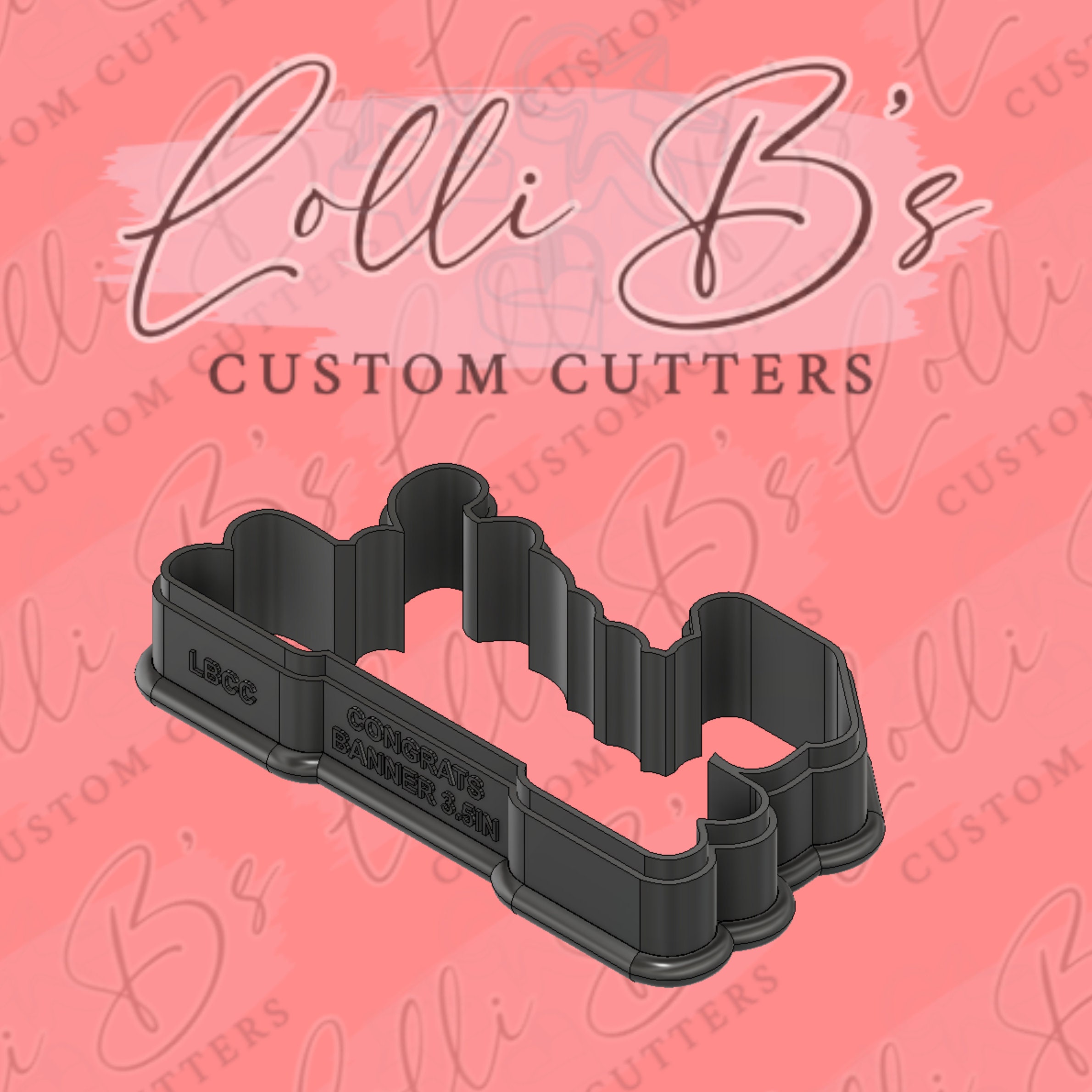 Congrats Grad With Cap Plaque Cookie Cutter and Fondant Cutter - Etsy