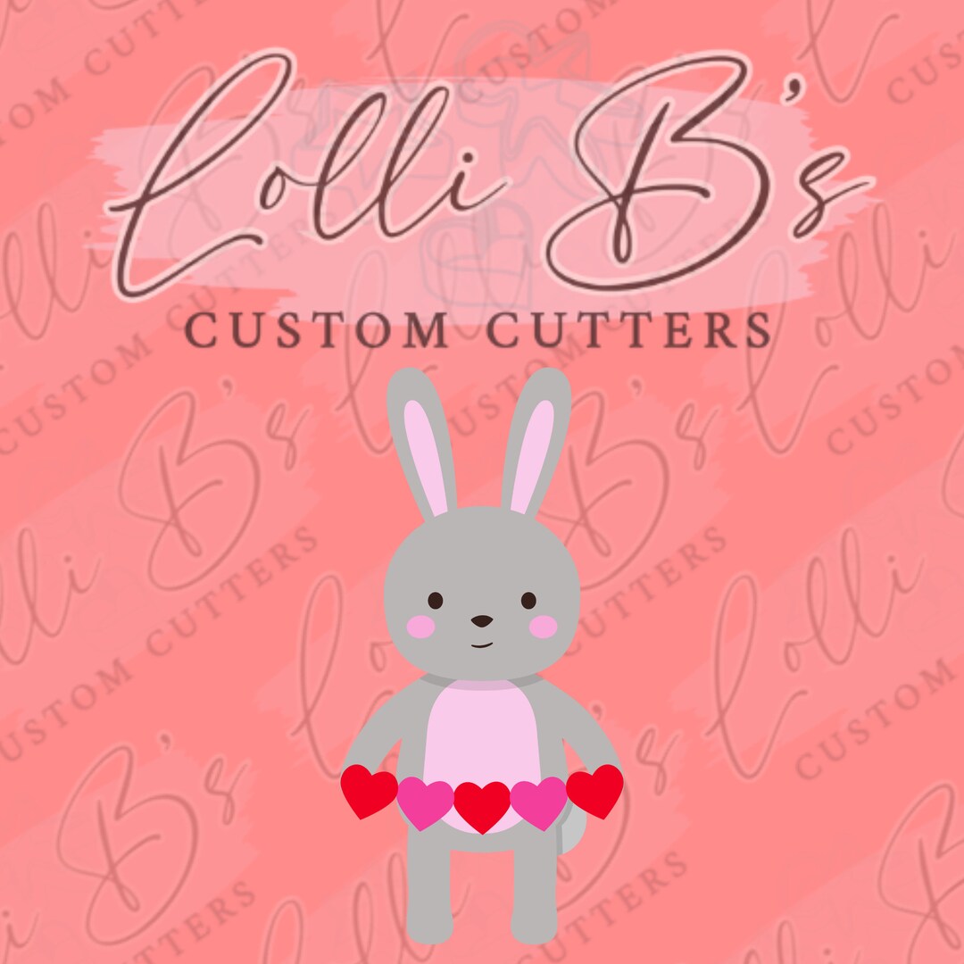 EDDIE Image BUNDLE Valentine Animals, Hearts, Letters, Balloons Cookie ...