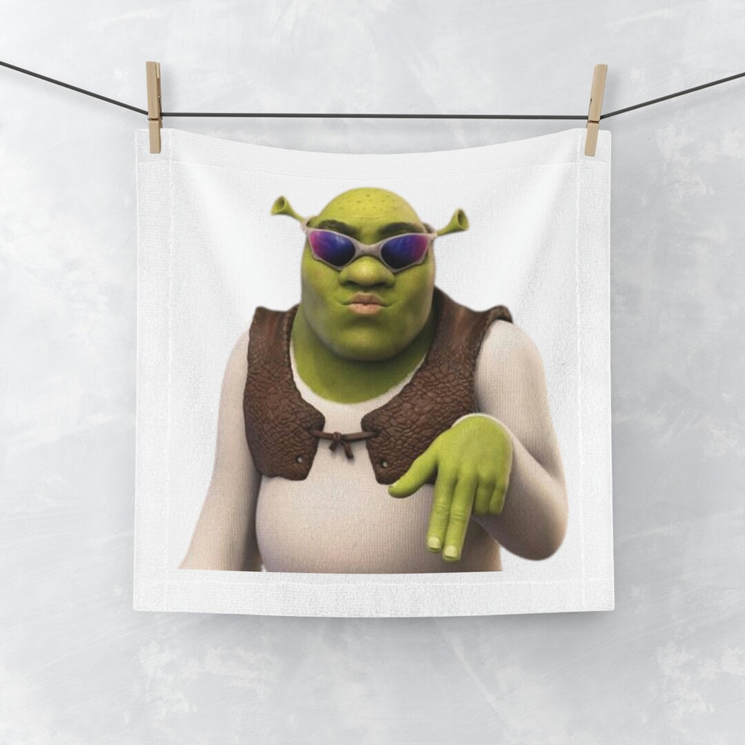 Shrek Meme Funny Golf Towel Golf Wang Golf Towel for Golf - Etsy