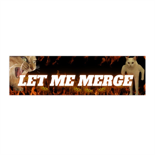 Cat Bumper Sticker - Etsy