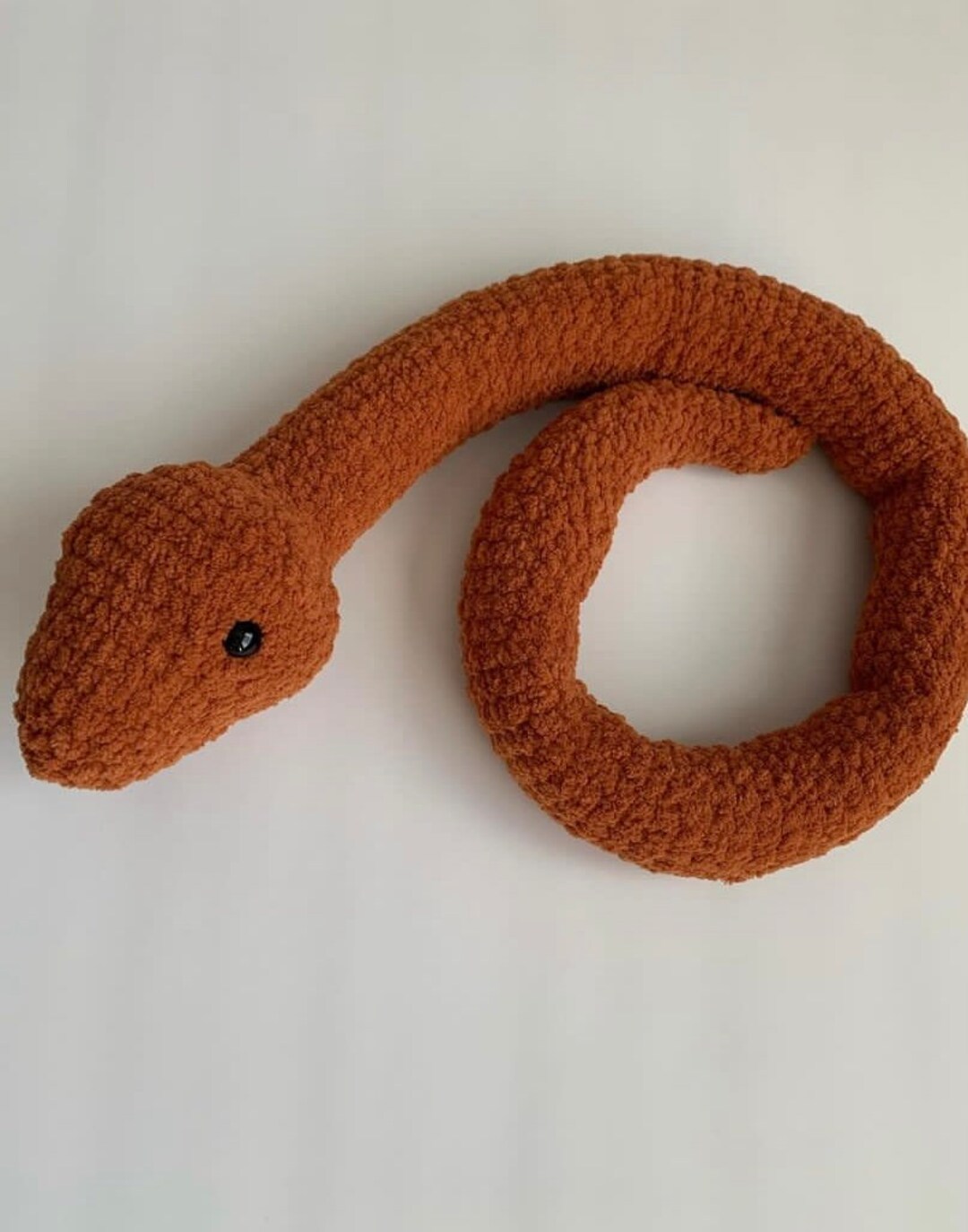 Crocheted Snake Plushie - Etsy