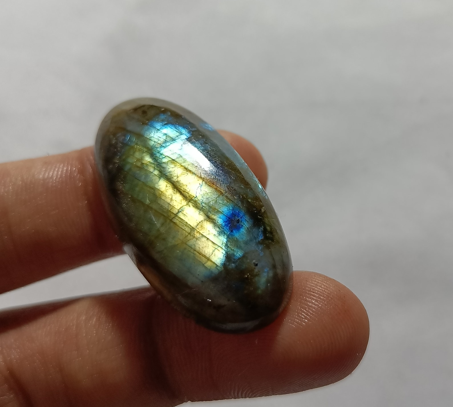 Labradorita natural piedra preciosa de labradorita | Etsy