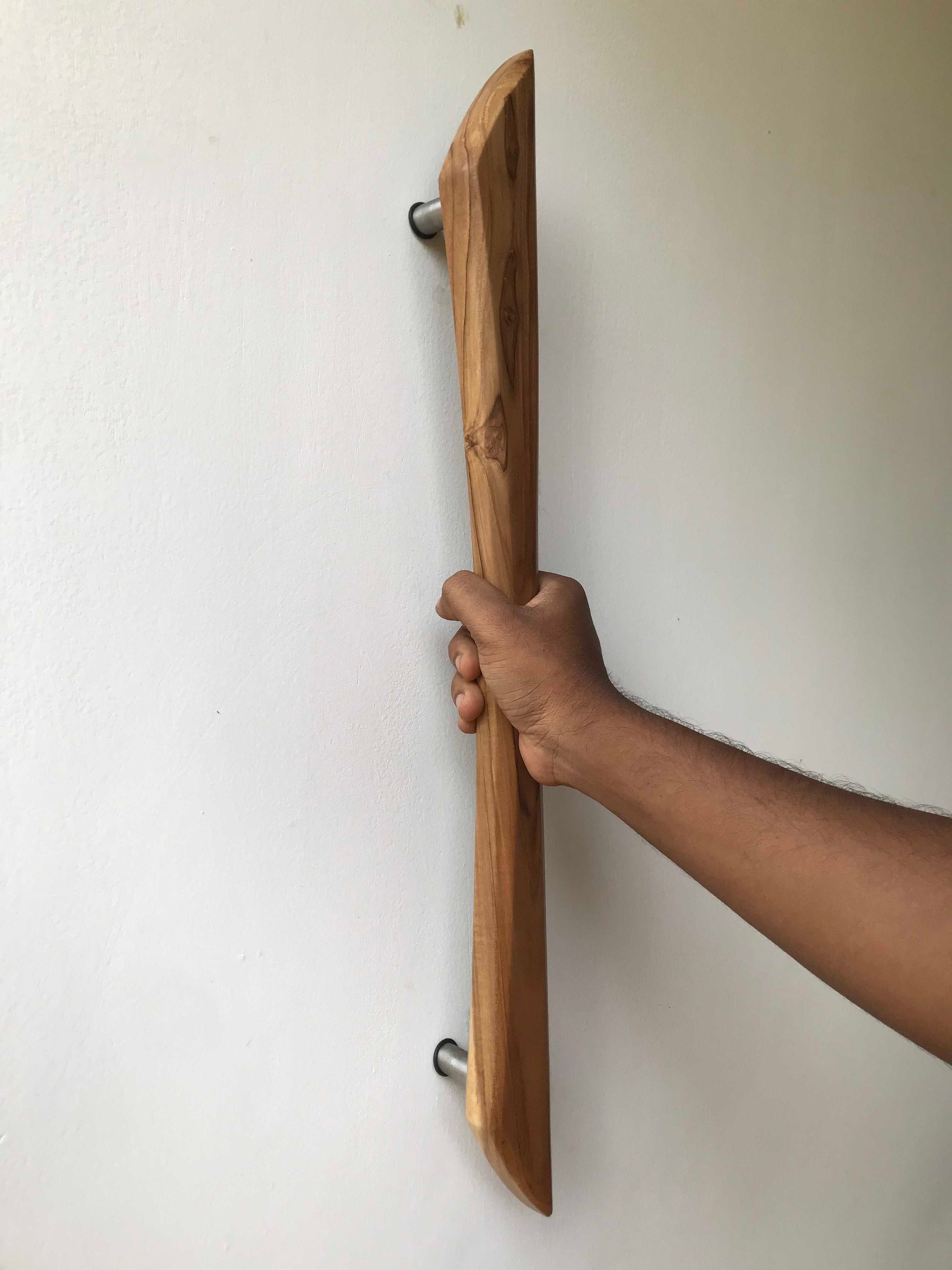 Handcrafted Teak Wood Handle Rustic Chic Home Accent, Rustic Door ...