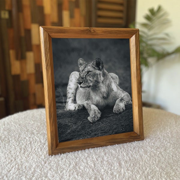 Teak Wood Frame - Etsy