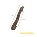 Premium Teak Wood Door Handle, Handcrafted Elegance, Elegant Wooden ...