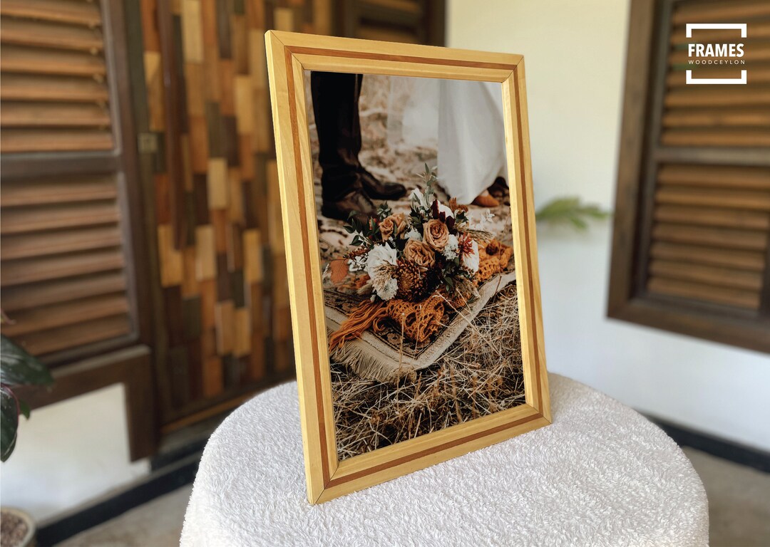 Handmade Burutha & Jack Solid Wood Picture Frame Free Photo Print ...