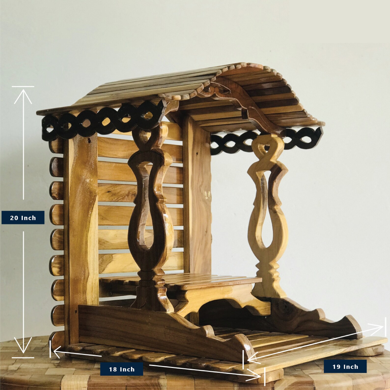Pooja Mandir | Buddha Altar | Small Temple for Home | Buddha Mandir ...