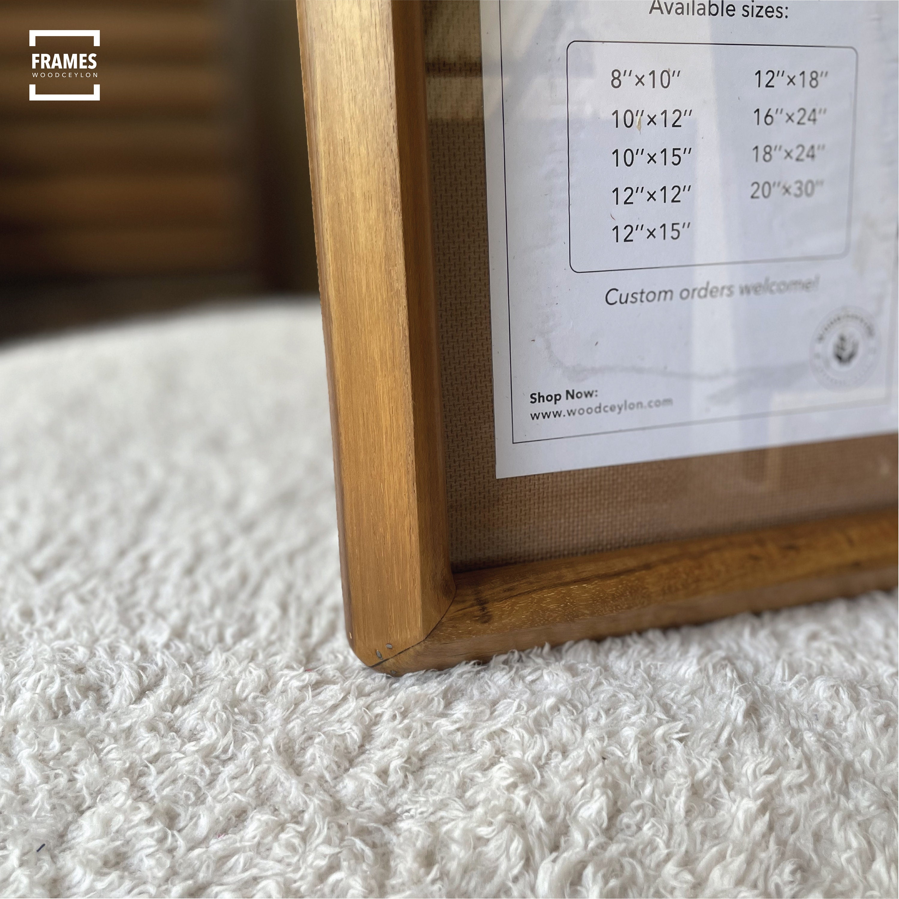 Handmade Teak Wooden Picture Frame Elegant Home Decor 4x6 8x10 10x15 ...