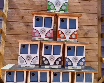 Campervan Bird Box - Etsy UK