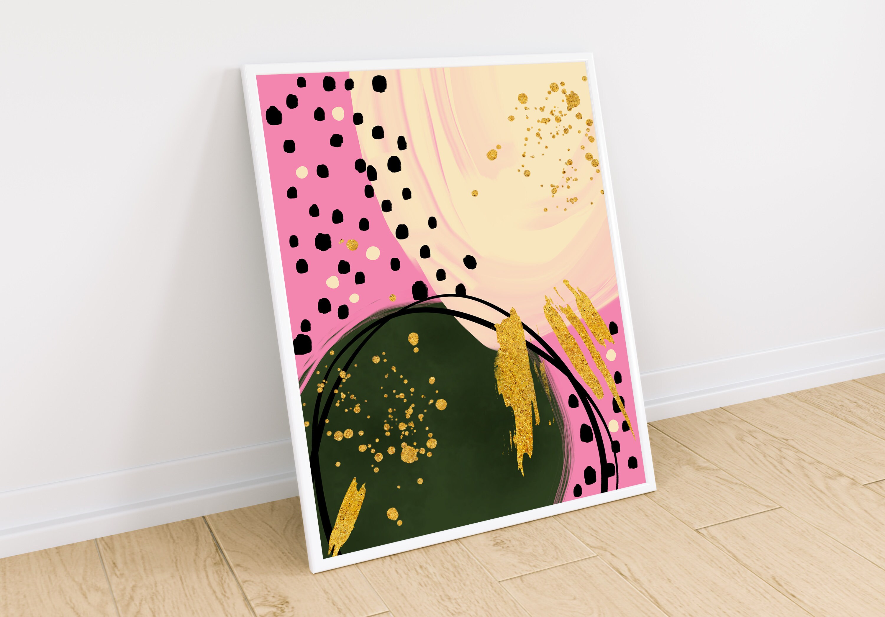 Colorful Abstract Art Print Wall Art Printable Abstract Art Digital Art ...