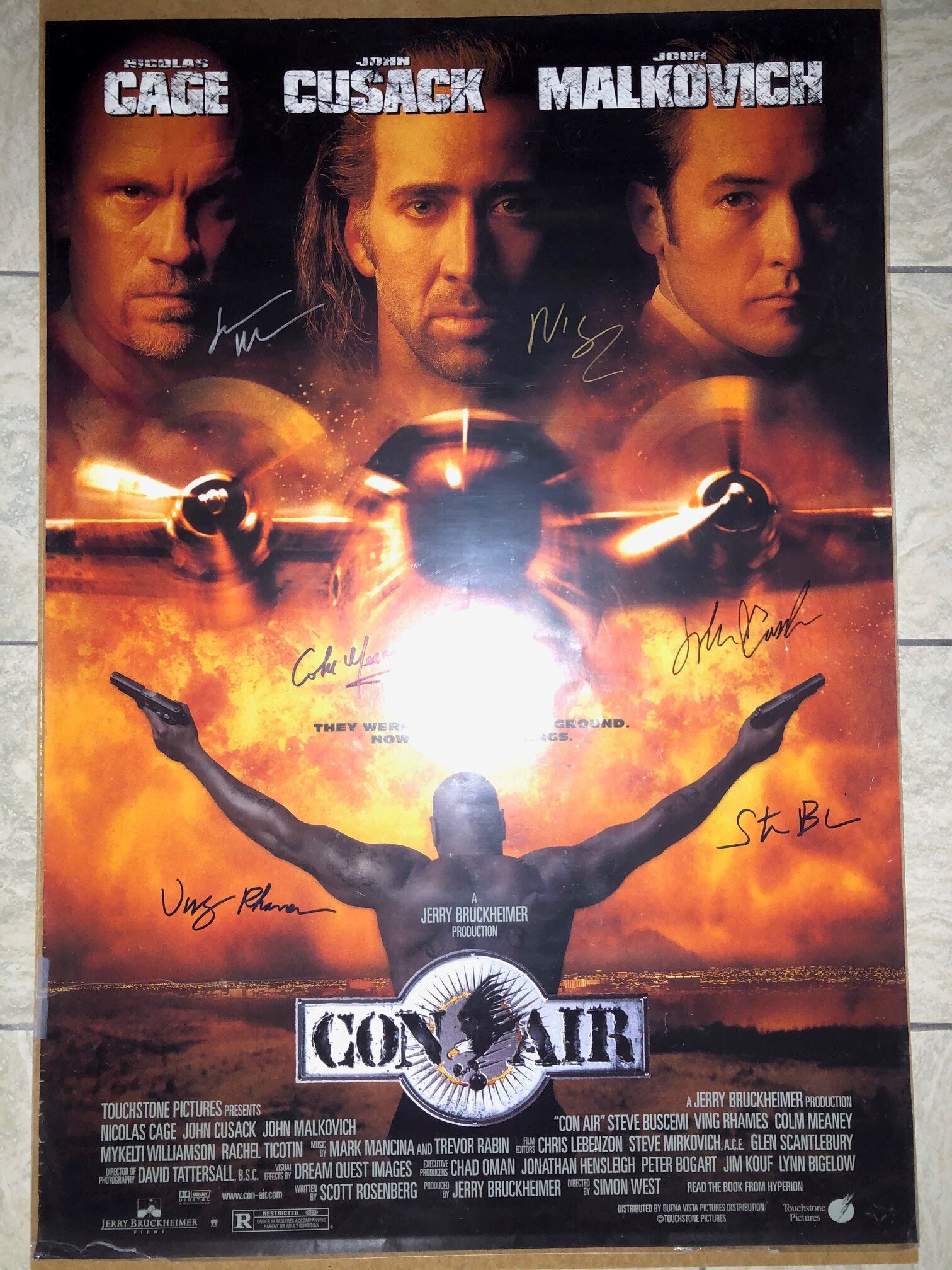 Con Air Movie Poster