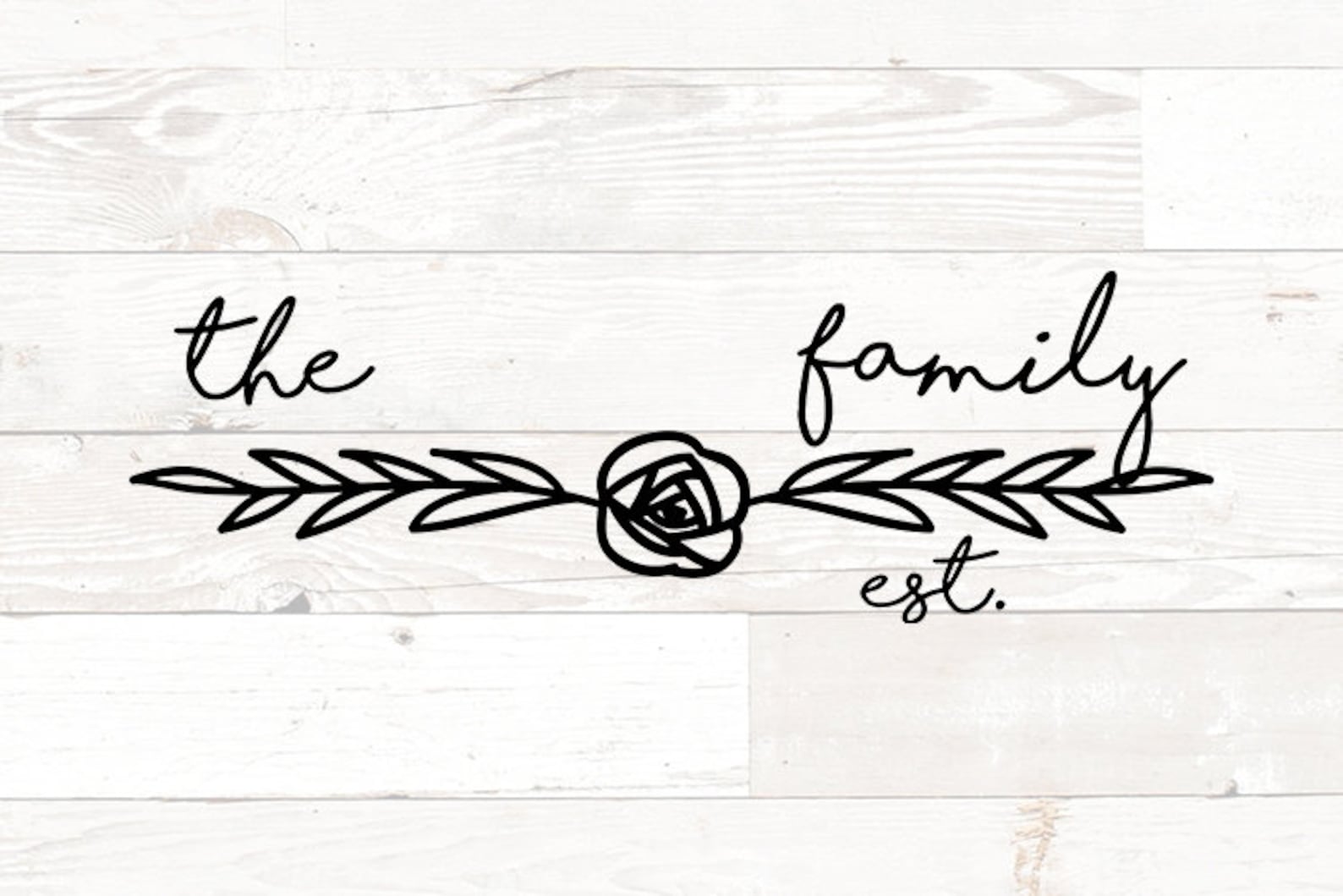 Last Name SVG File Family Monogram Svg Svg Bundle Family | Etsy