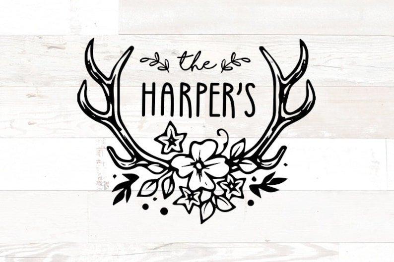 Last Name SVG File Family Monogram Svg Svg Bundle Family | Etsy