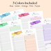 Daily Planner Printable | Daily Agenda and To-do List | Monday Start ...