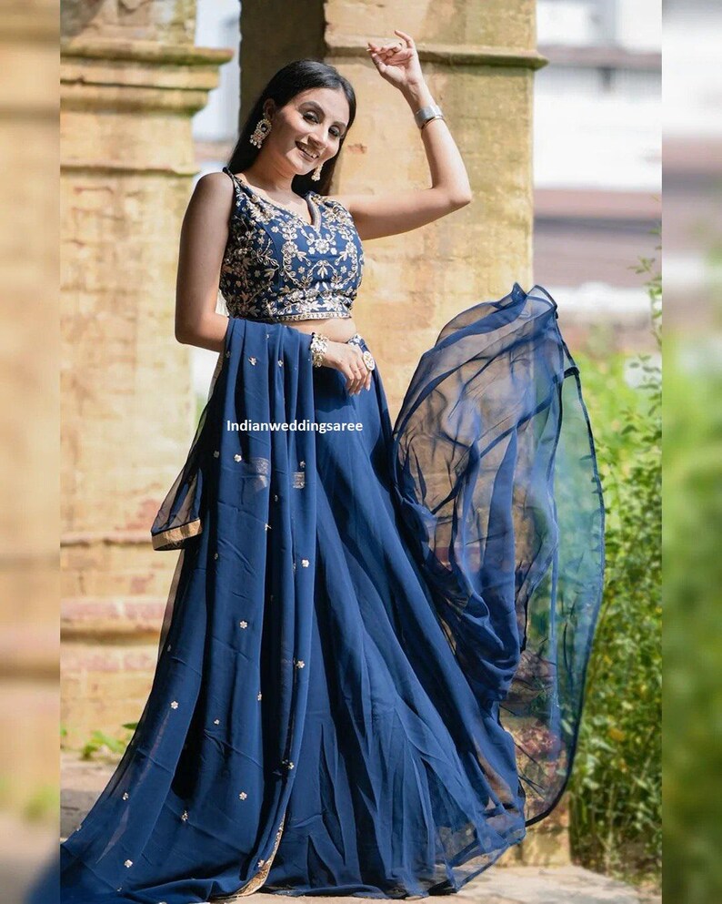Lehenga Choli | Indian Traditional Wedding Outfit | Designer Party Wear ...
