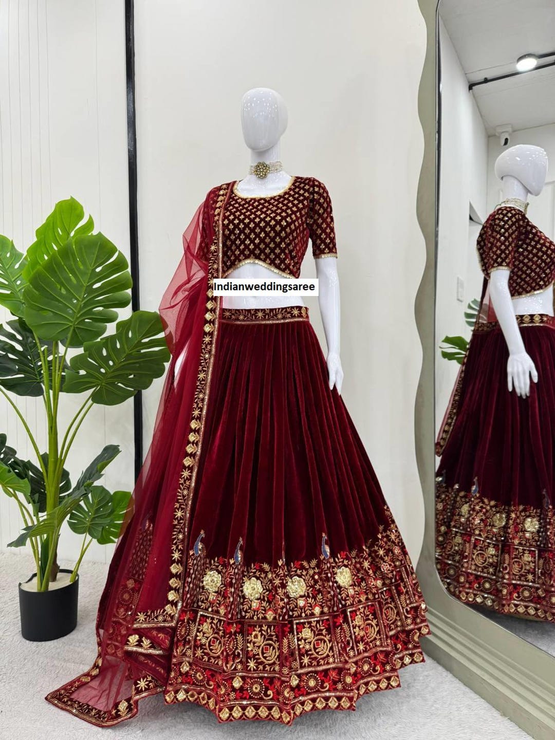 READYMADE Bridesmaids LEHENGA Choli for Women USA Wedding Party Wear ...