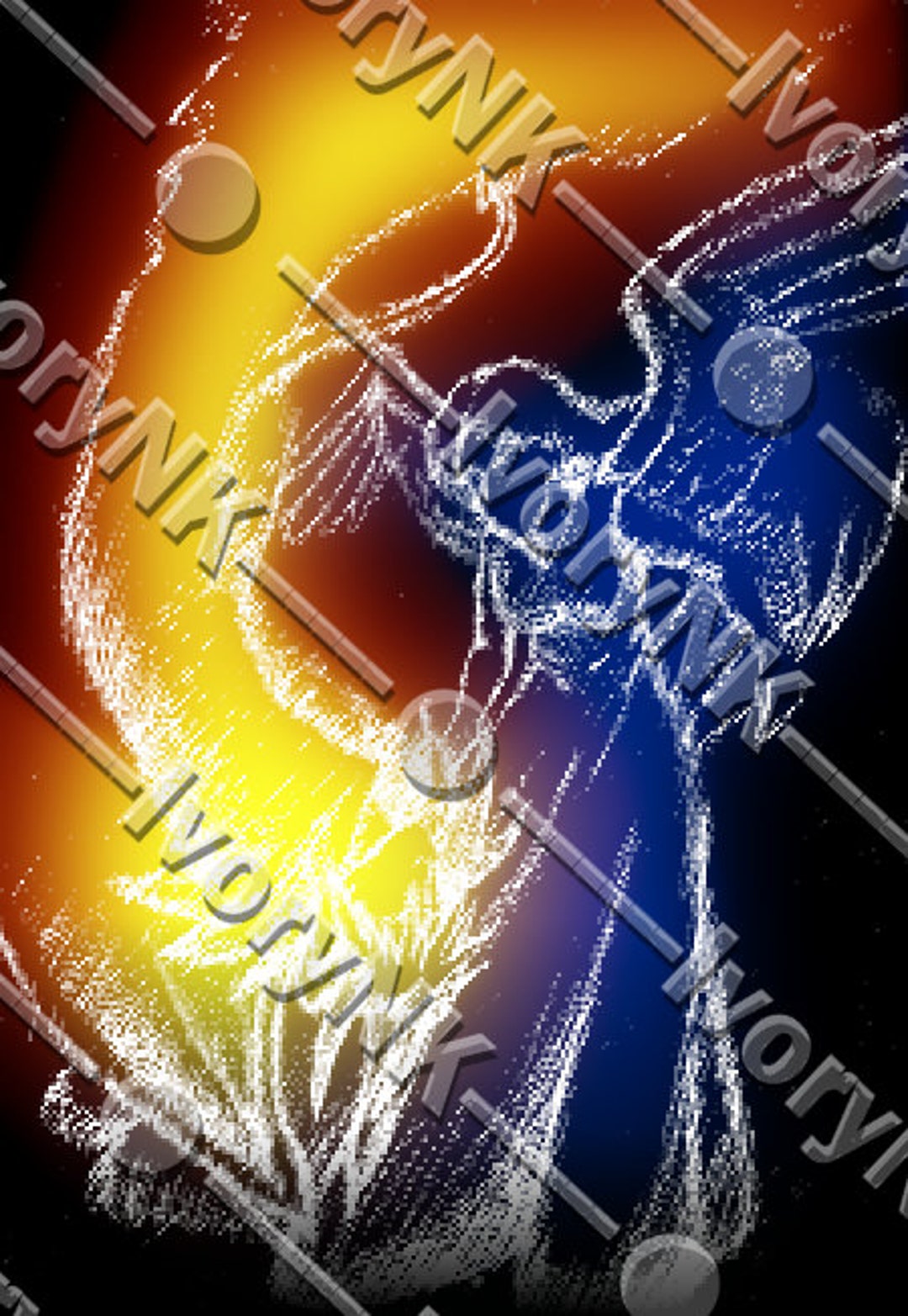 Angel Demon Poster Print - Etsy