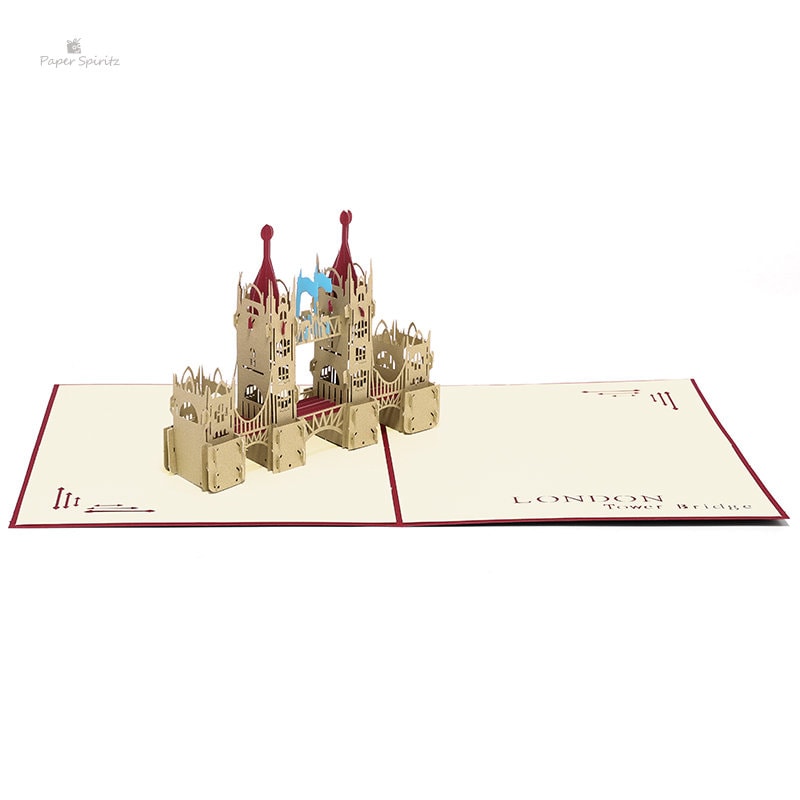 London Bridge 3D Pop up Card, London Souvenirs for Your Friends and ...