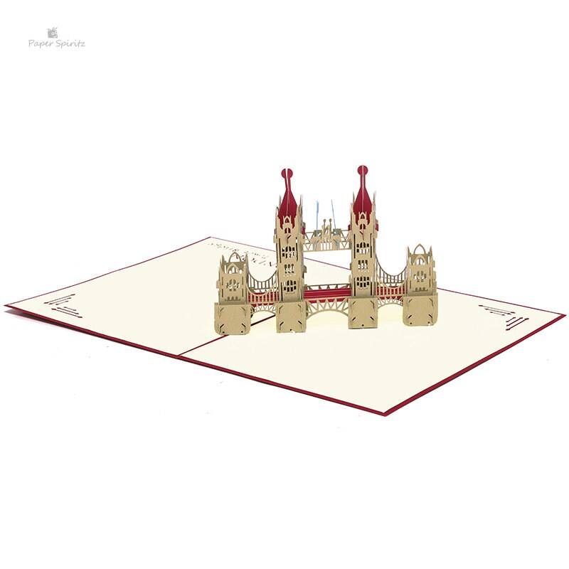 London Bridge 3D Pop up Card, London Souvenirs for Your Friends and ...