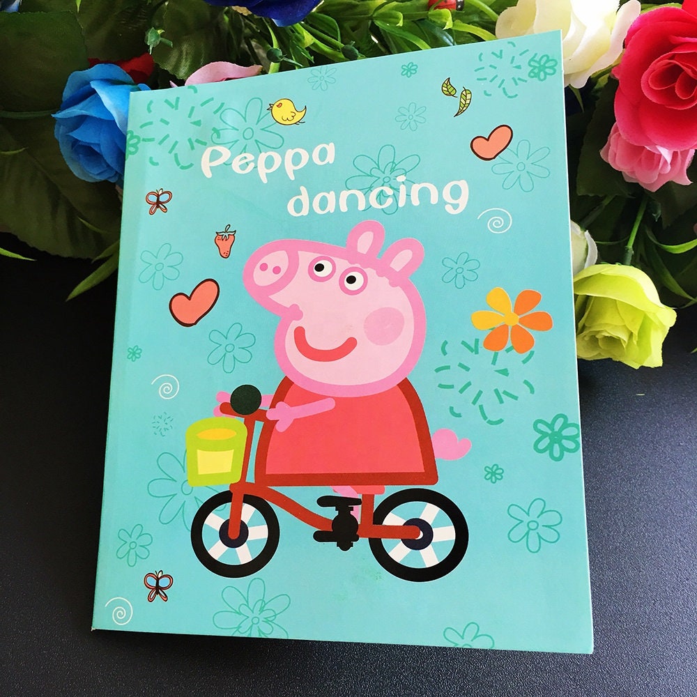 Peppa Pig Pop-up Card, Unique 3D Gift Card,birthday Card,greeting Card ...