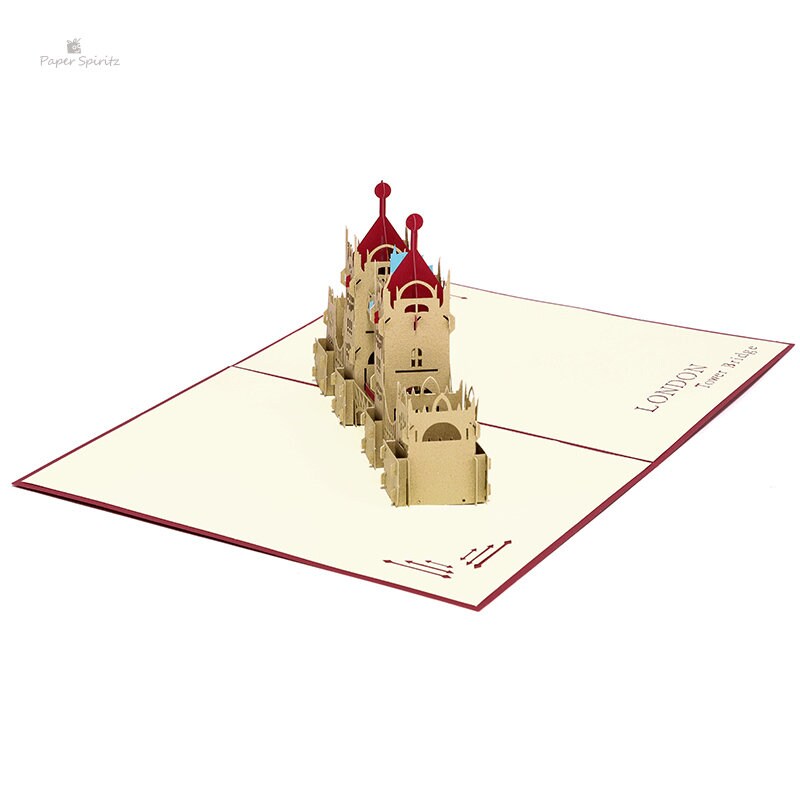 London Bridge 3D Pop up Card, London Souvenirs for Your Friends and ...