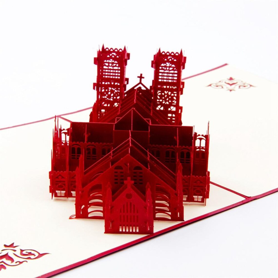 London Westminster Abbey 3D Pop up Card /handmade Card/ London ...