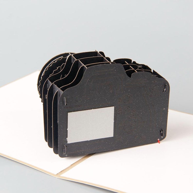 Camera Pop-up Card, Unique 3D Gift Card,birthday Card,greeting Card for ...