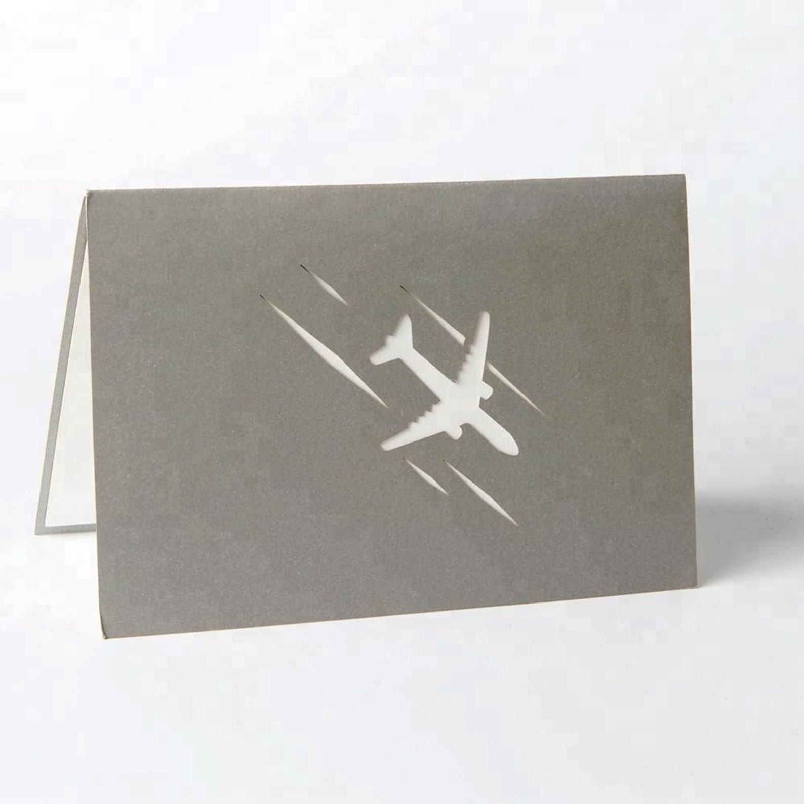 Airplane 3D Pop up Card Good Luck / Have a Safe Journey / Safe Flight ...