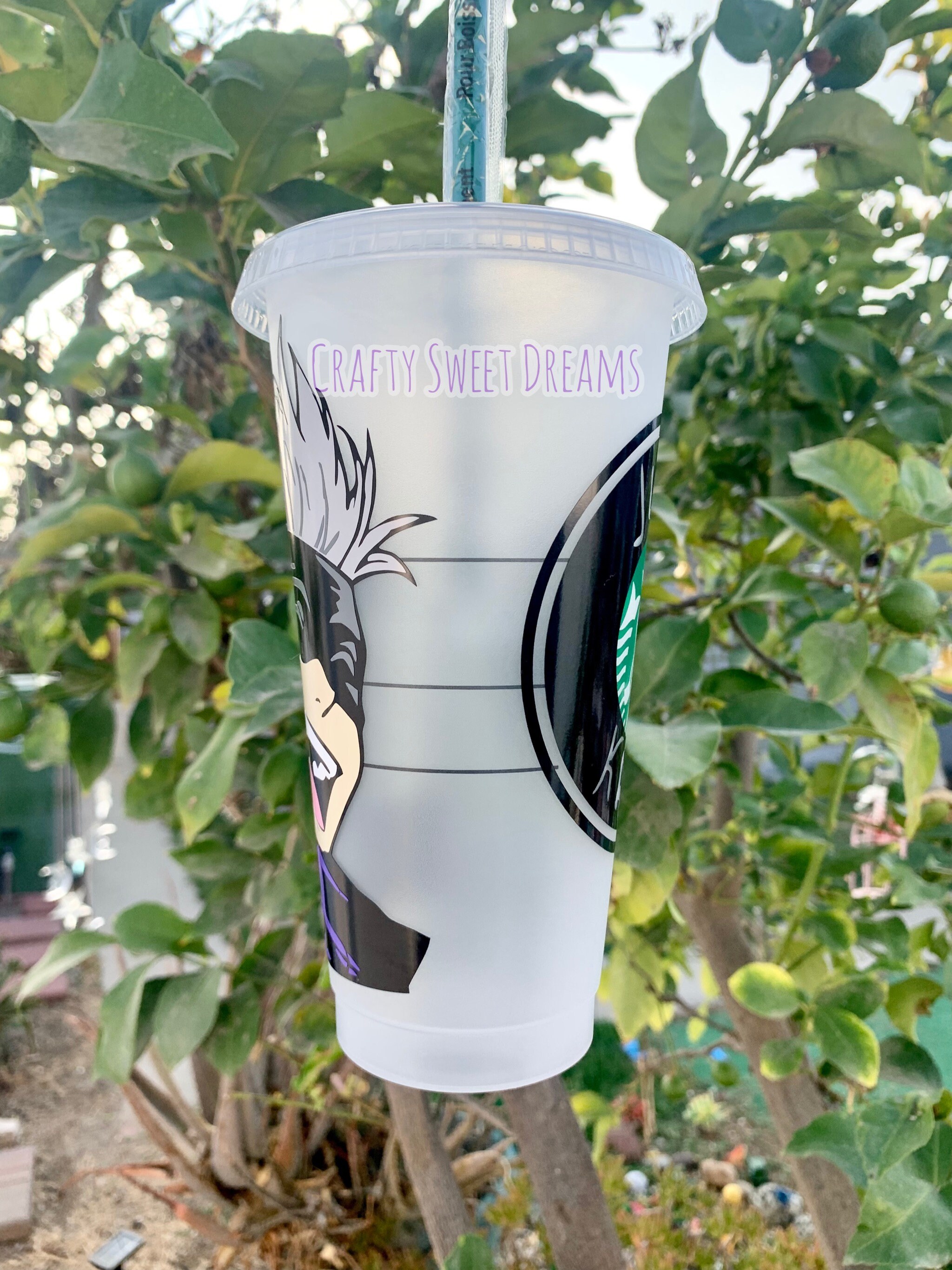 Anime Cold Cup Anime Theme Starbucks Cup Manga Custom - Etsy