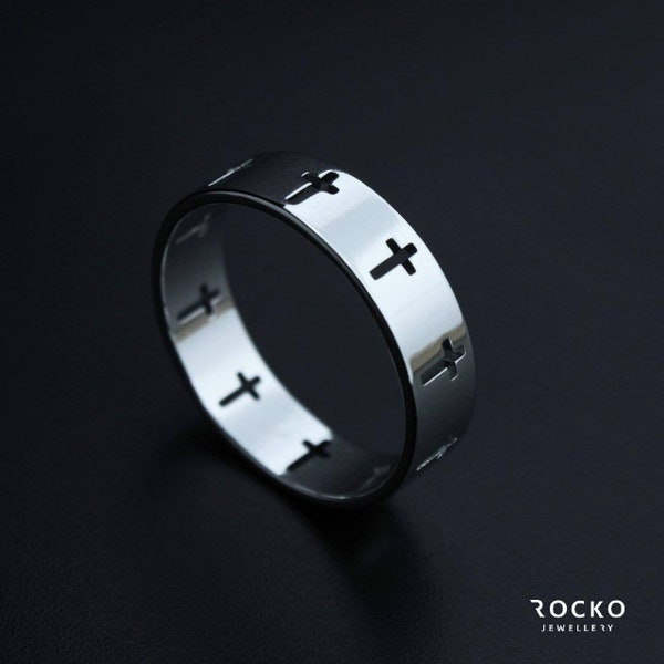 Mens Silver Ring - Etsy