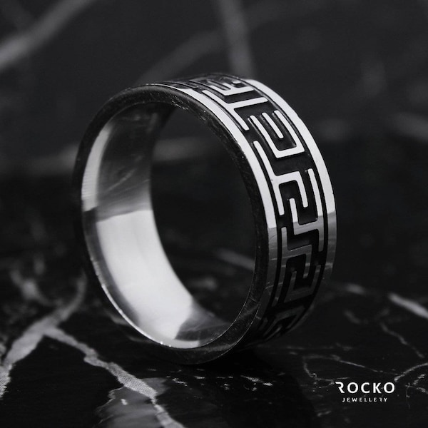 Aztec Ring - Etsy