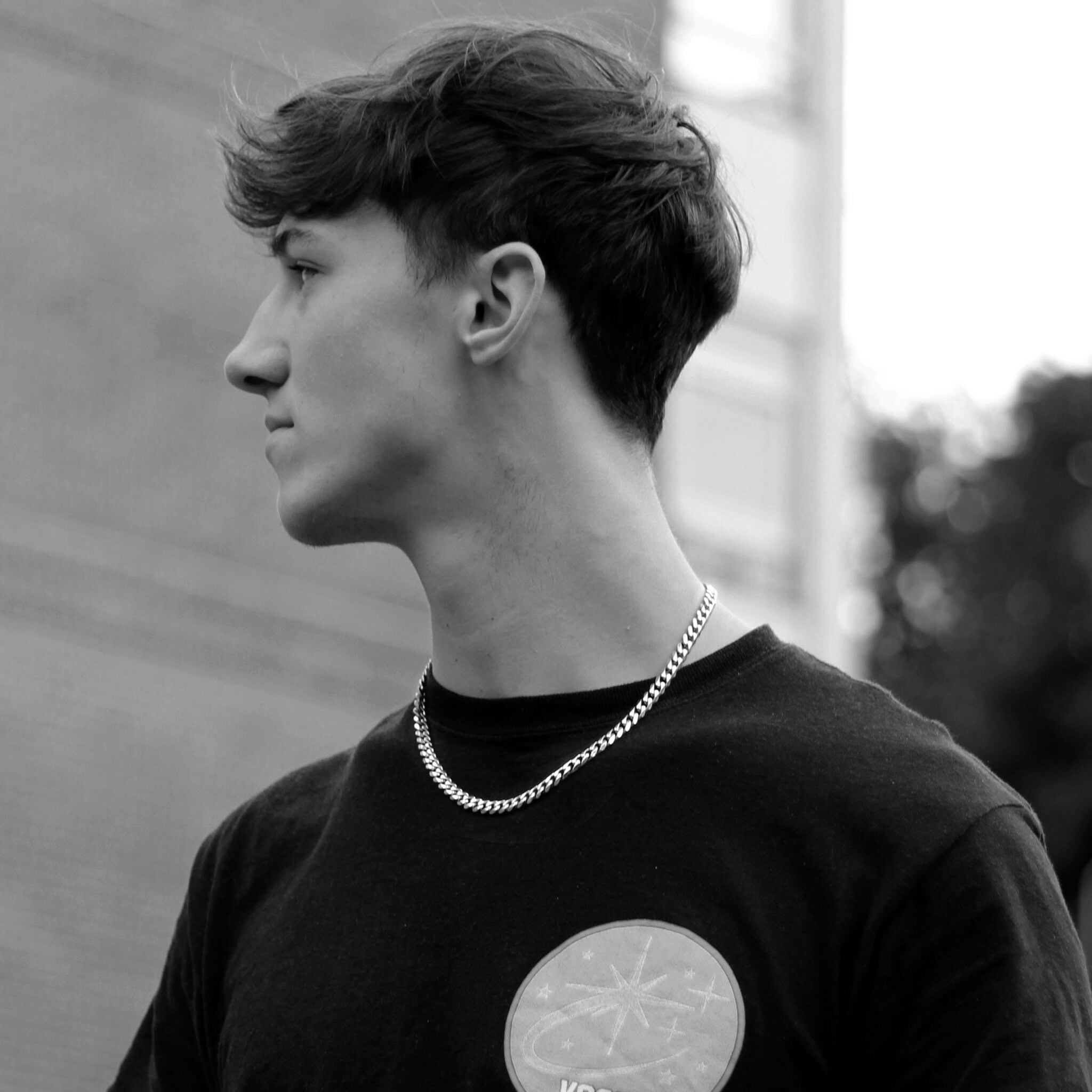 7MM Silver Cuban Link Chain Chain Silver Cuban Flat Chain - Etsy