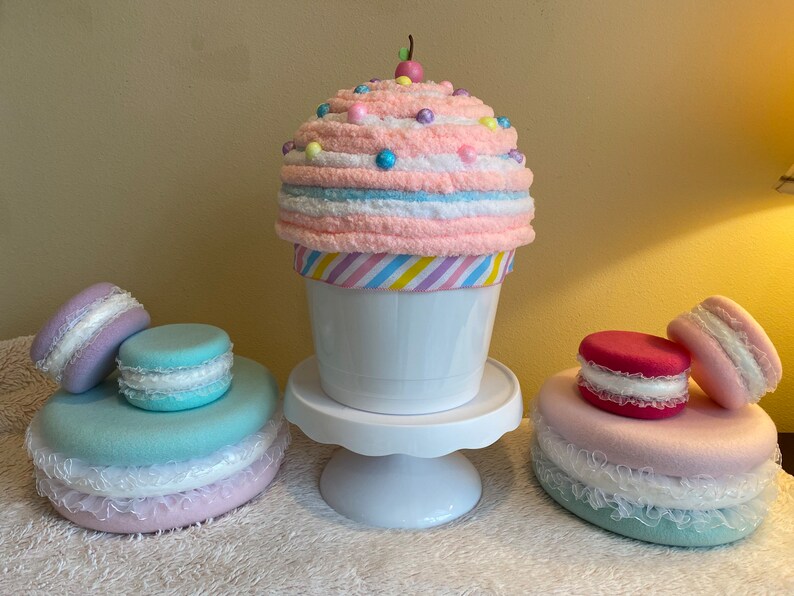 Faux Jumbo Candyland Cupcake 16 Inches Long - Etsy
