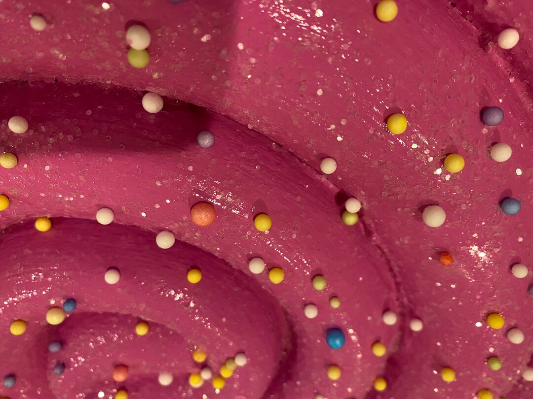 Set of 4 Bright Pink Faux Lollipops With Removable Handle 17 Inch ...