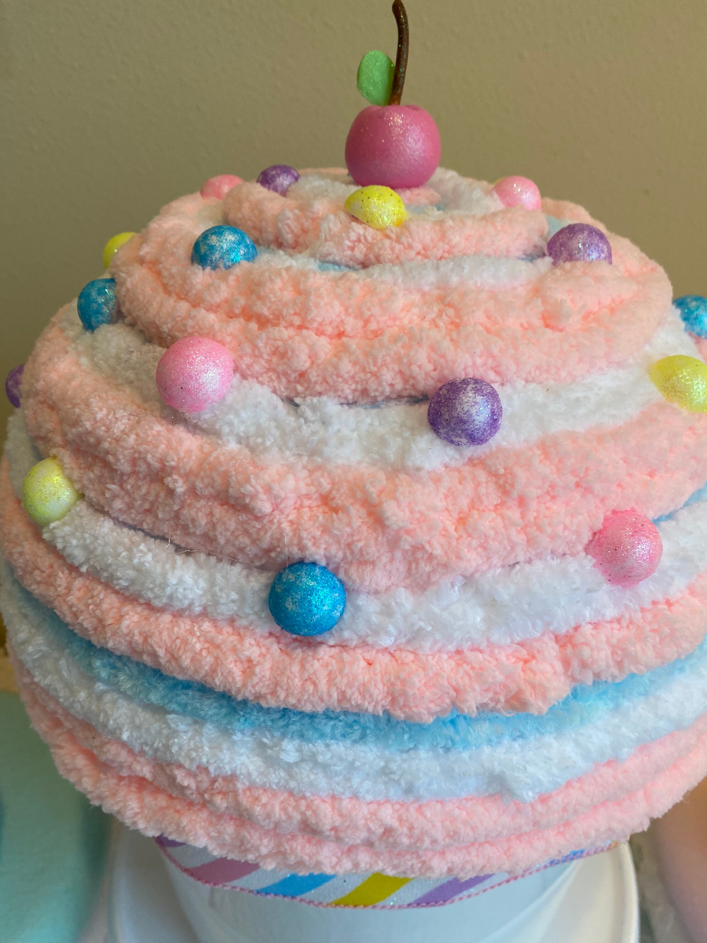 Faux Jumbo Candyland Cupcake 16 Inches Long - Etsy