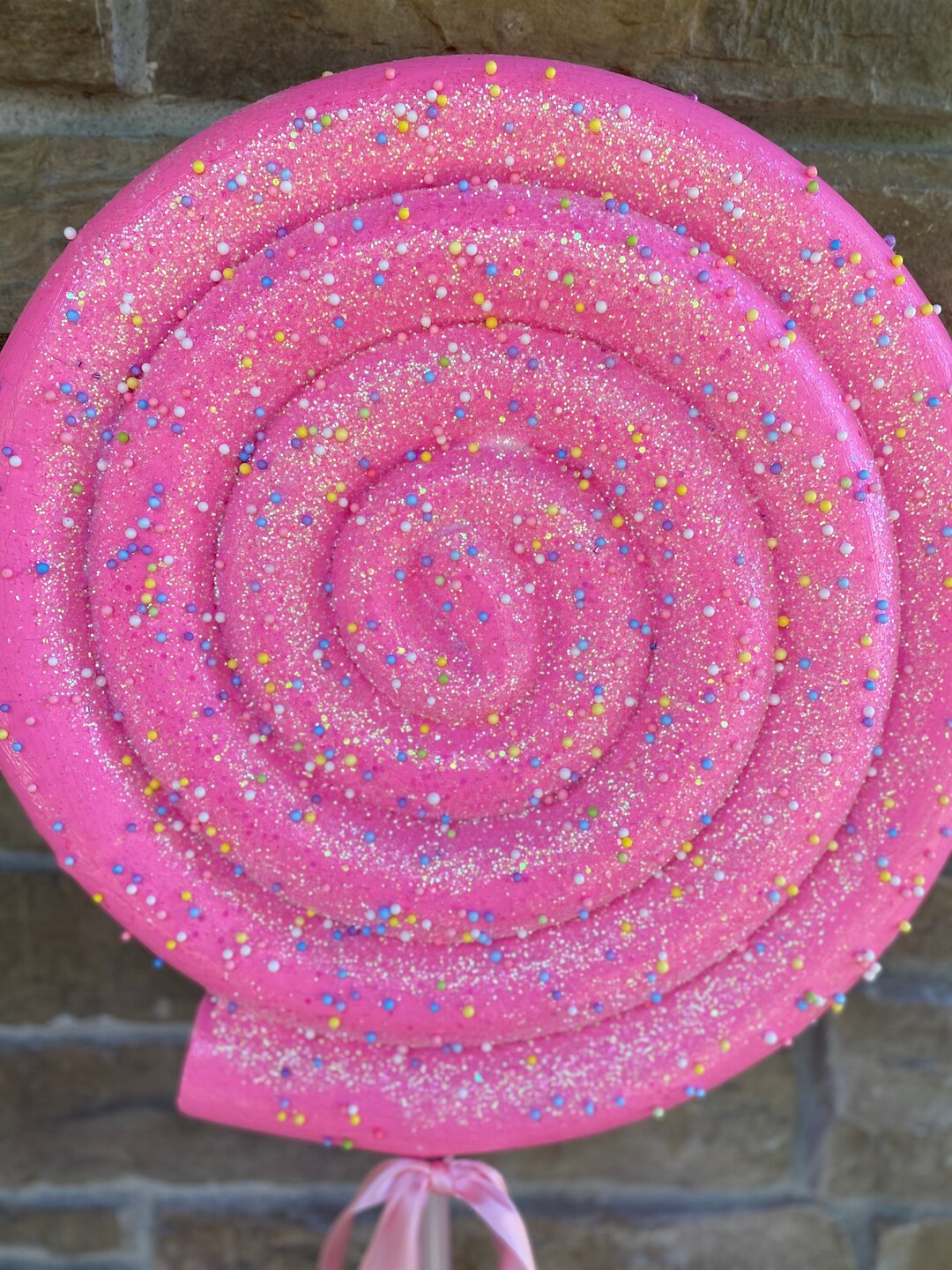 XXL Lollipop With Removable Handle 19 Inch Diameter - Etsy UK