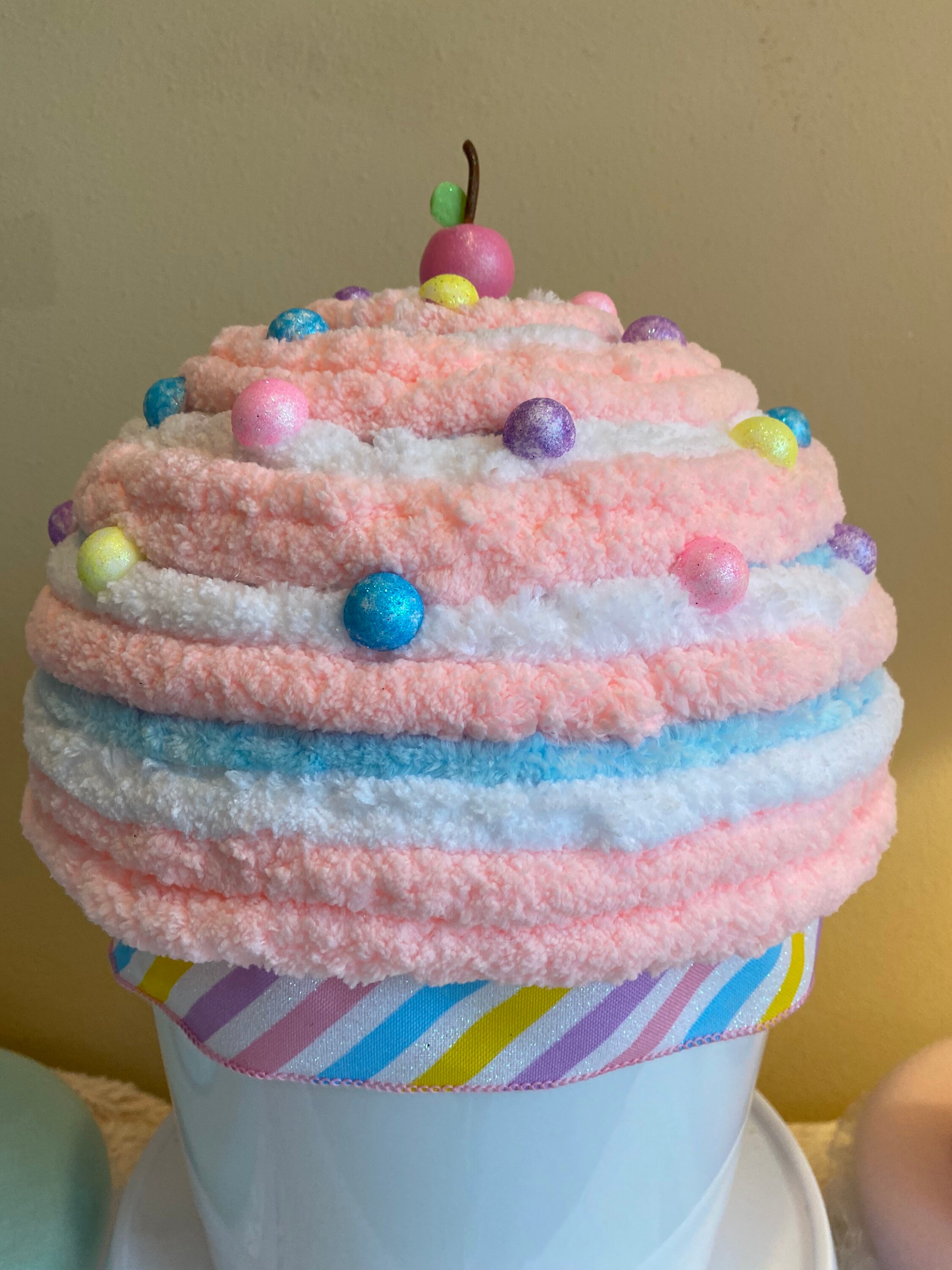 Faux Jumbo Candyland Cupcake 16 Inches Long - Etsy
