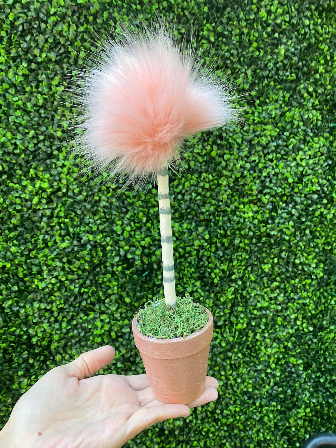 Mini Lorax Inspired Tree 12 Inches Tall - Etsy