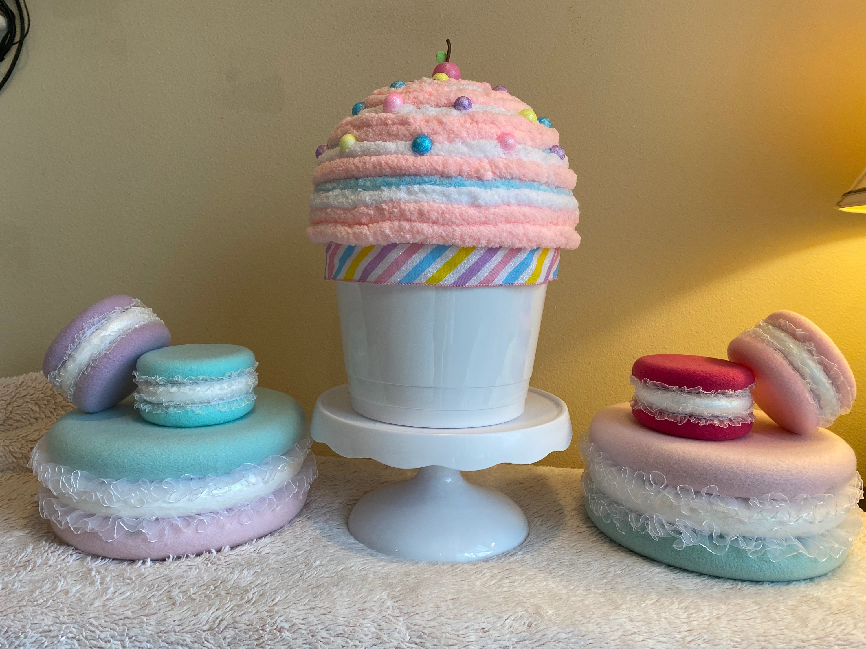Faux Jumbo Candyland Cupcake 16 Inches Long - Etsy